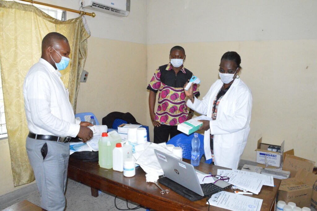 Distribution des Kits PCI (Prévention et Contrôle des Infections) – PH-RDC ASBL